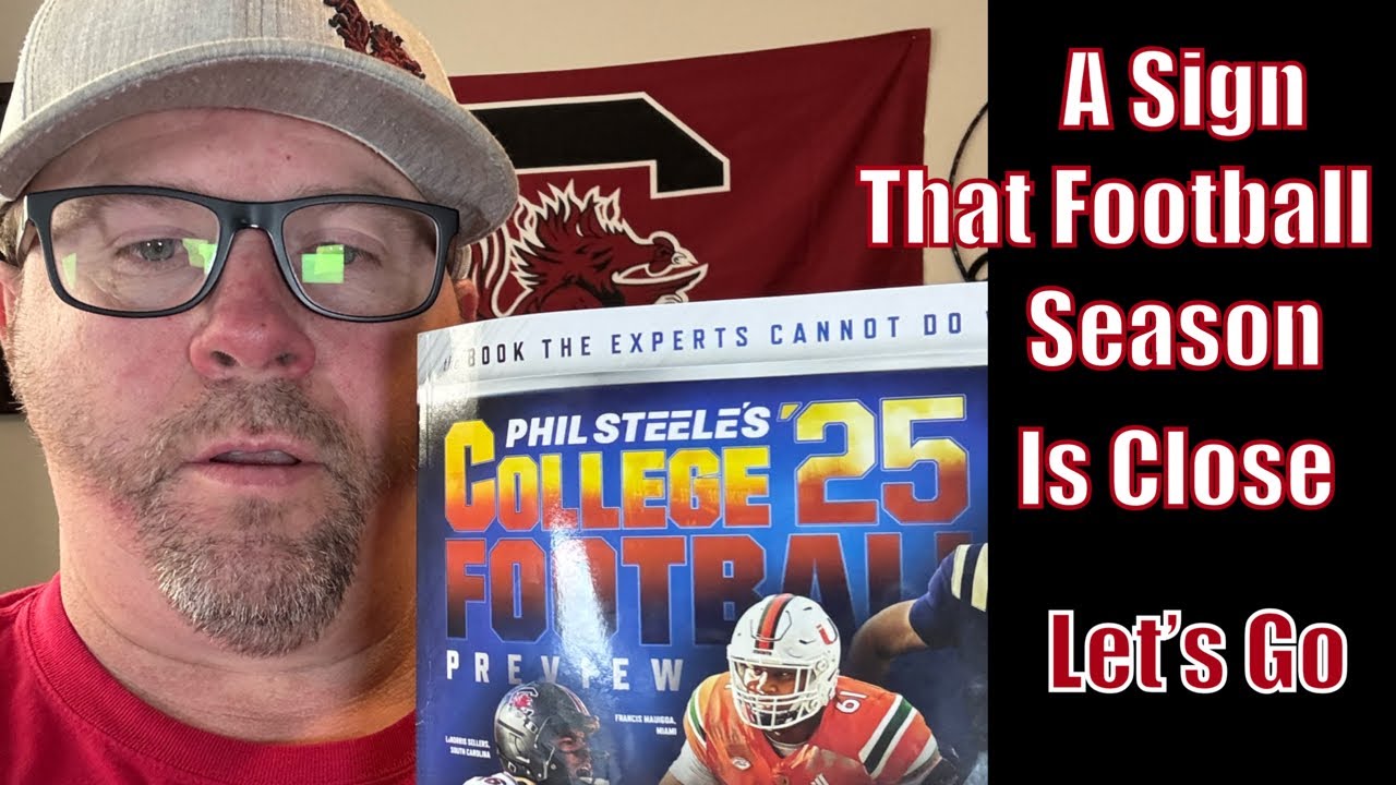 Hot Off the Press! 2025 Phil Steele magazine has arrived. - YouTube