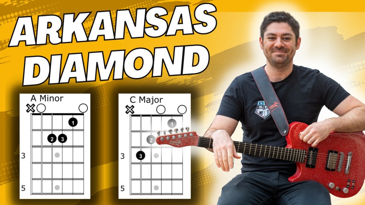 Arkansas Diamond Waylon Wyatt Guitar Tutorial - YouTube