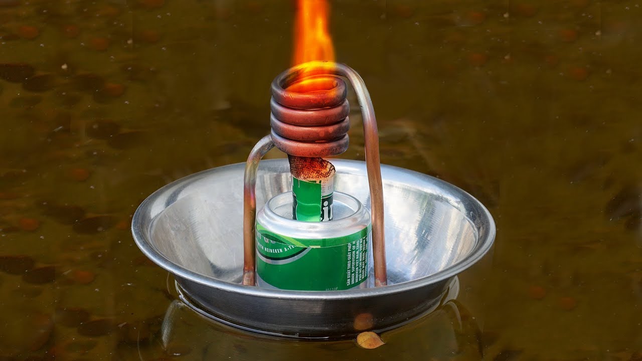 DIY Motor Térmico Fácil De Hacer - YouTube