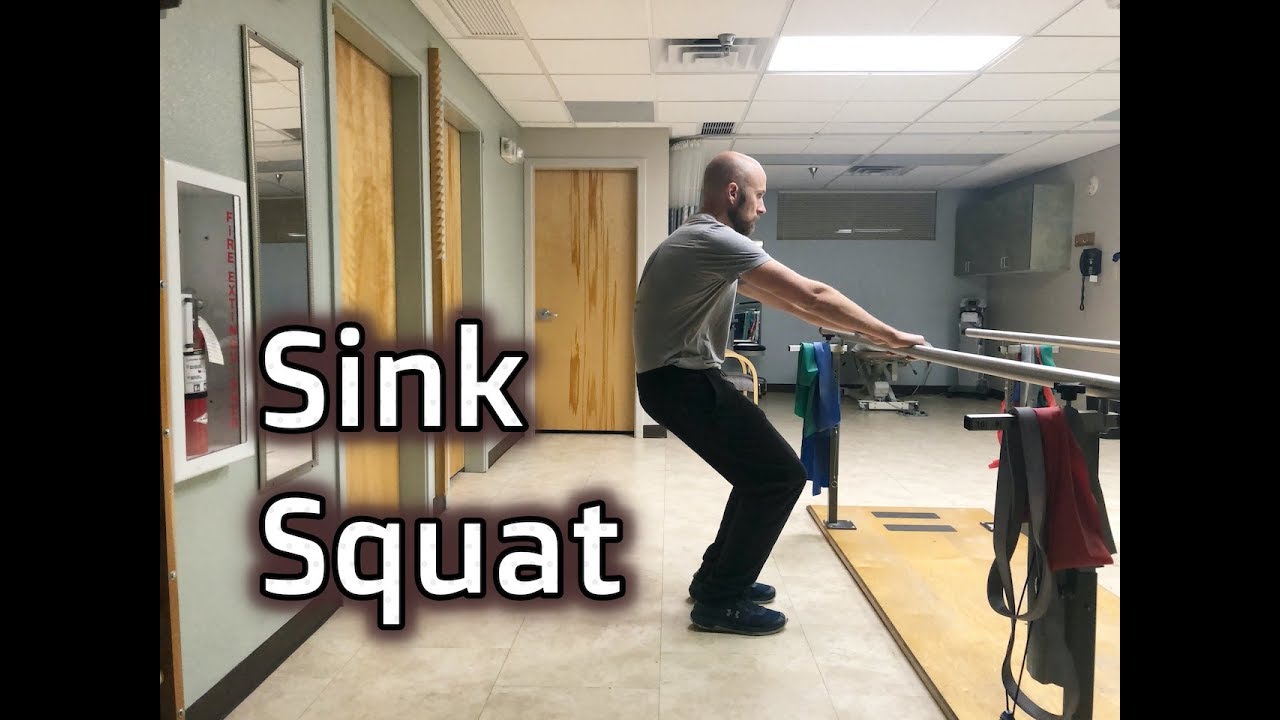 Sink Squat - YouTube