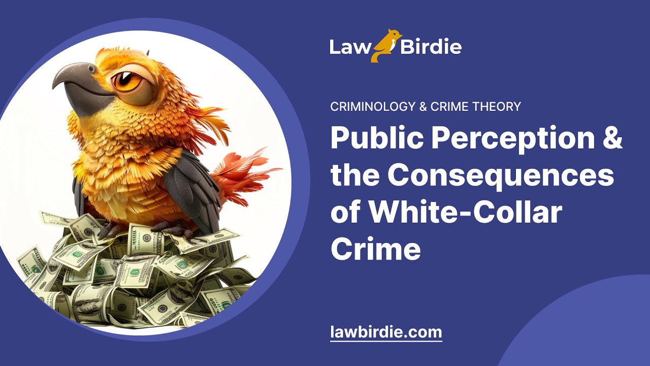Public Perception and the Consequences of White-Collar Crime - Essay ...