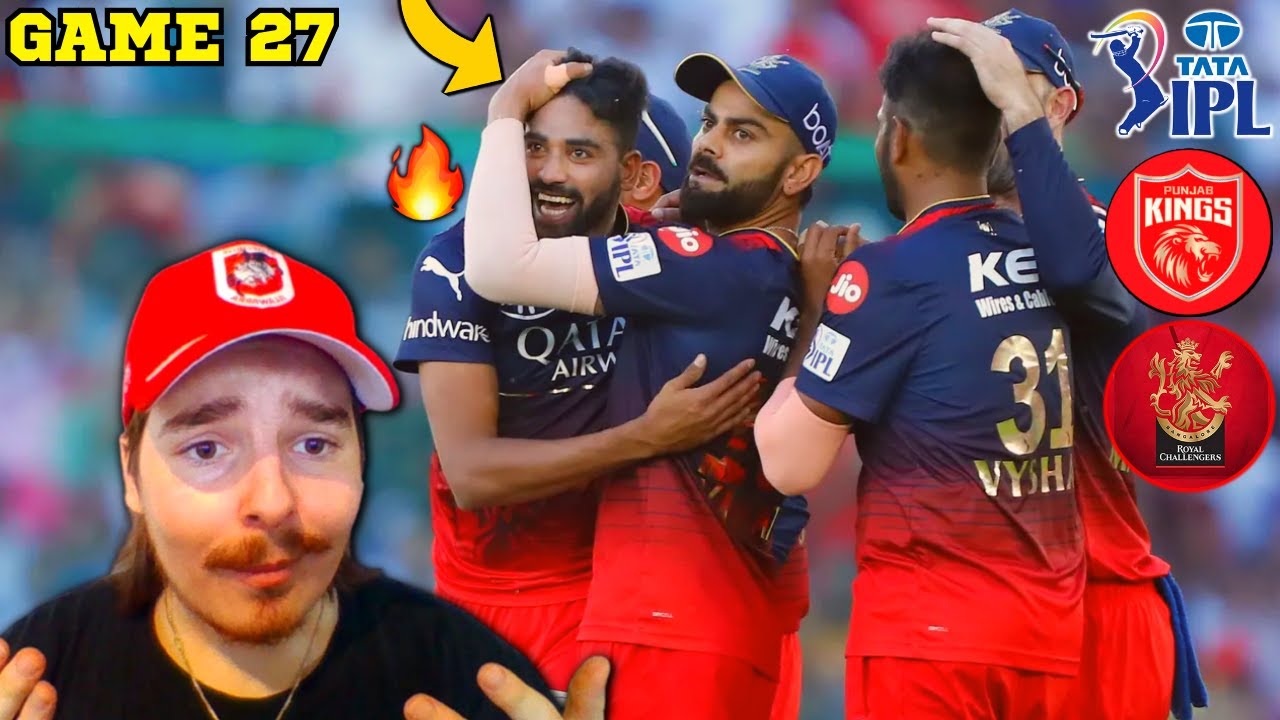 RCB Domination in Mohali | PBKS v RCB | Game 27 Review - YouTube