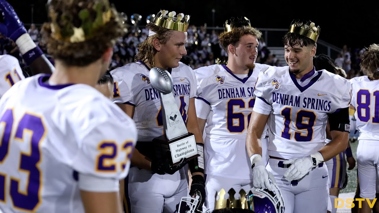HIGHLIGHTS | Denham Springs 63 Live Oak 34 (Football) - YouTube