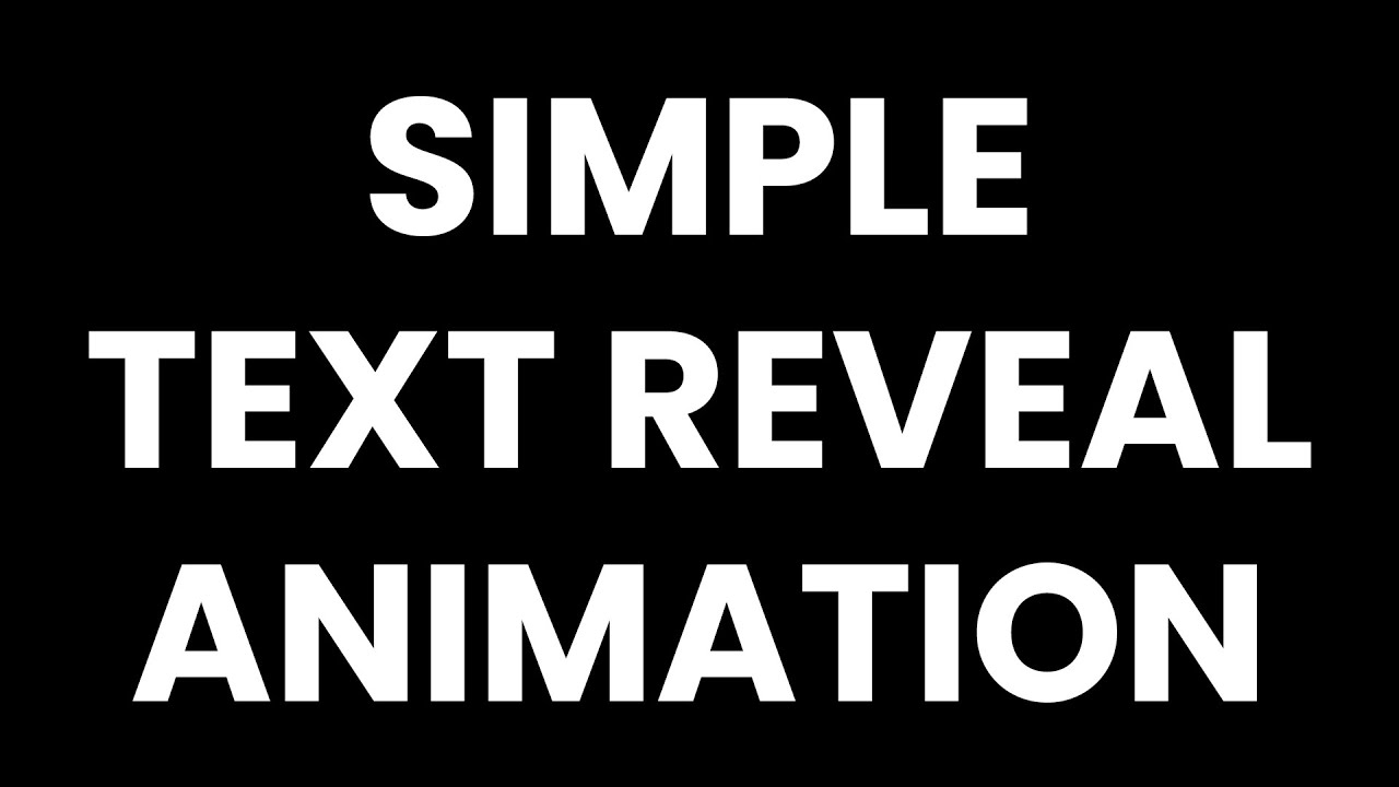 Pure Css Text Reveal Effect Css Animation Youtube 8751