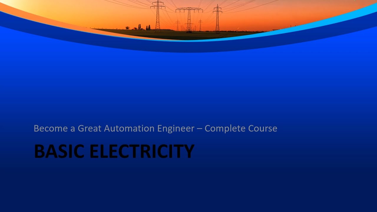01- Basic Electricity - Classic control - YouTube