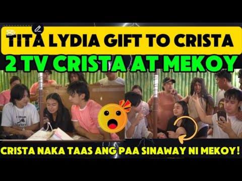 CRISTA NAKA TAAS ANG PAA/ MEKOY SINAWAY? - YouTube