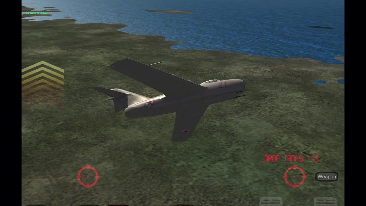 mig-15 landing practice - YouTube