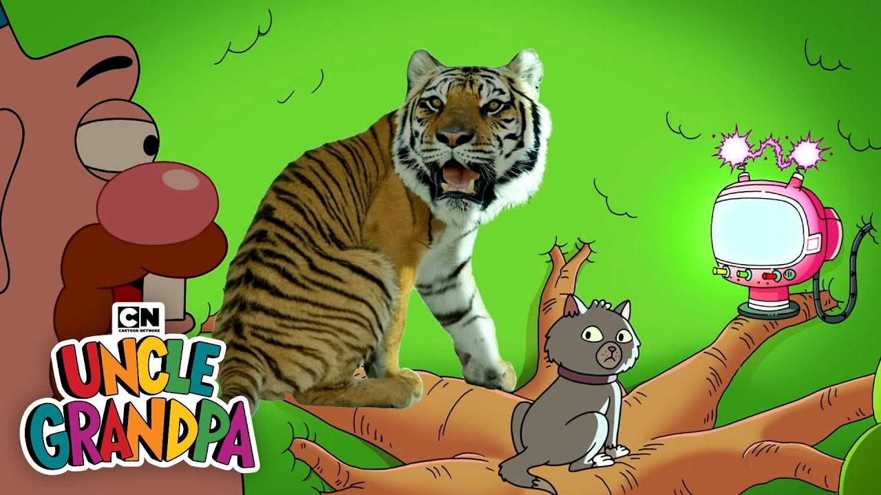 Rescuing Kitty | Uncle Grandpa | Cartoon Network - YouTube
