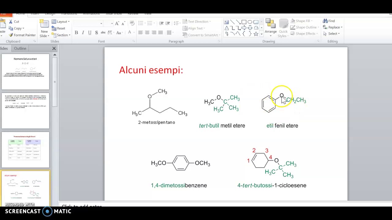 Nomenclatura eteri - YouTube