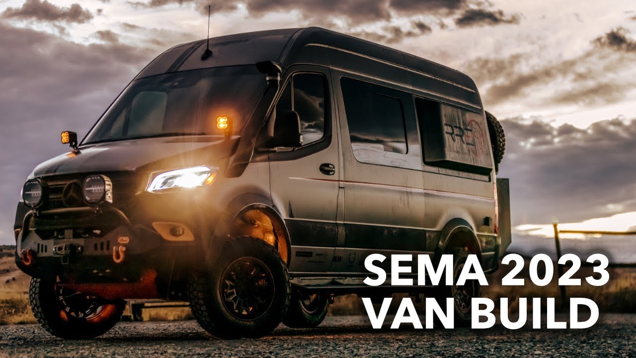 SEMA 2023 Van build with Adrenaline Vans – Sprinter 144" AWD ...