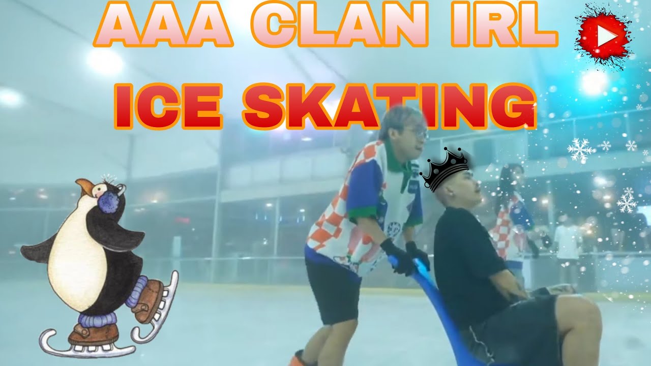 Aaa clan Ice Skating moment | IRL BANDUNG | Marapthon. - YouTube