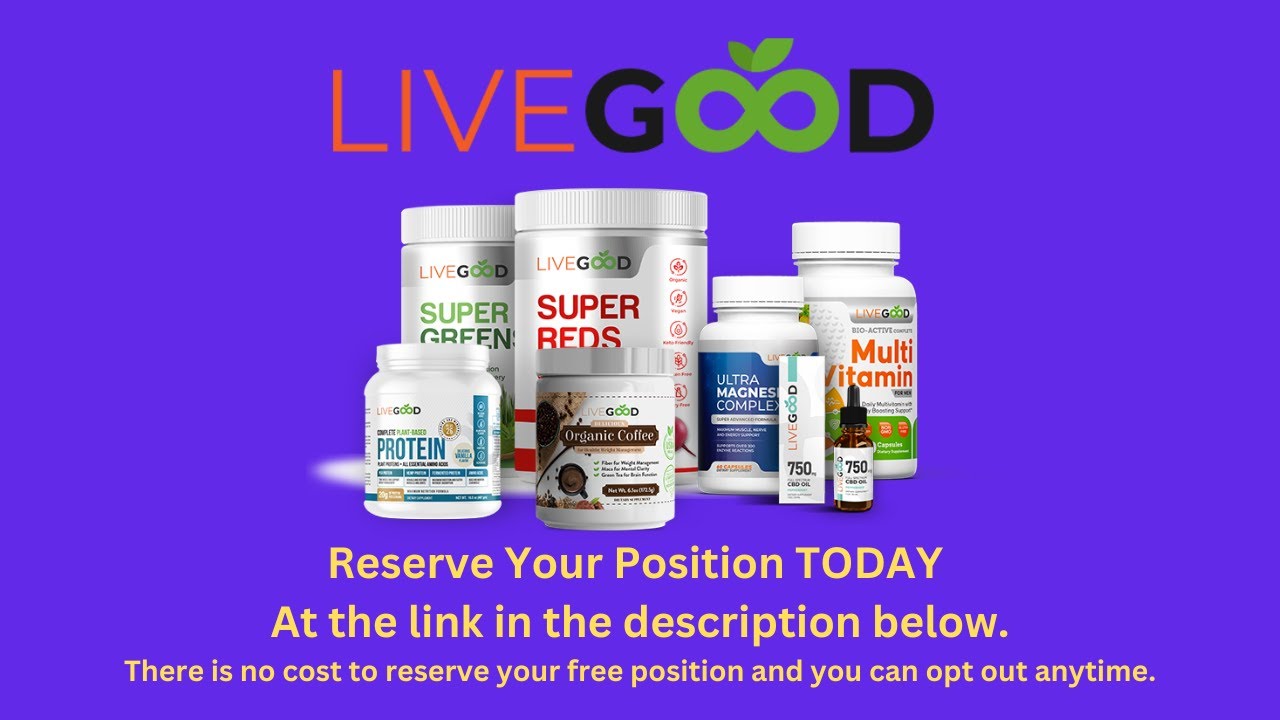 Your Wellbeing World | LiveGood Earn Up To $2,047 Per MONTH Without ...