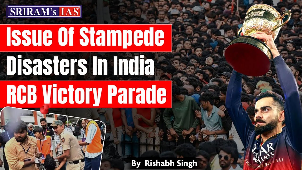 Issue Of Stampede Disasters In India | RCB Victory Parade Turns Fatal ...