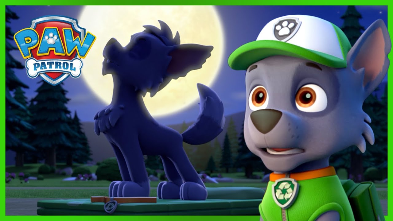 Rocky Turns into a Werewolf! - PAW Patrol UK - Cartoons for Kids - YouTube