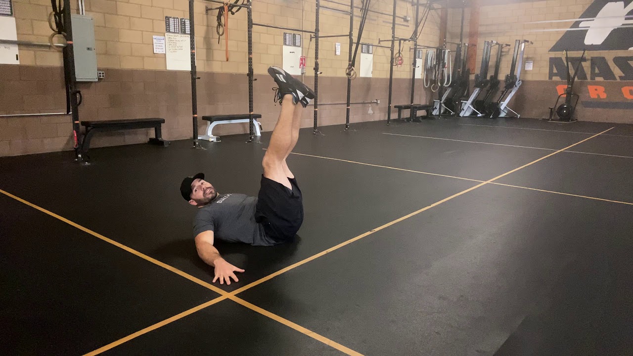 Lateral Leg Drop - YouTube