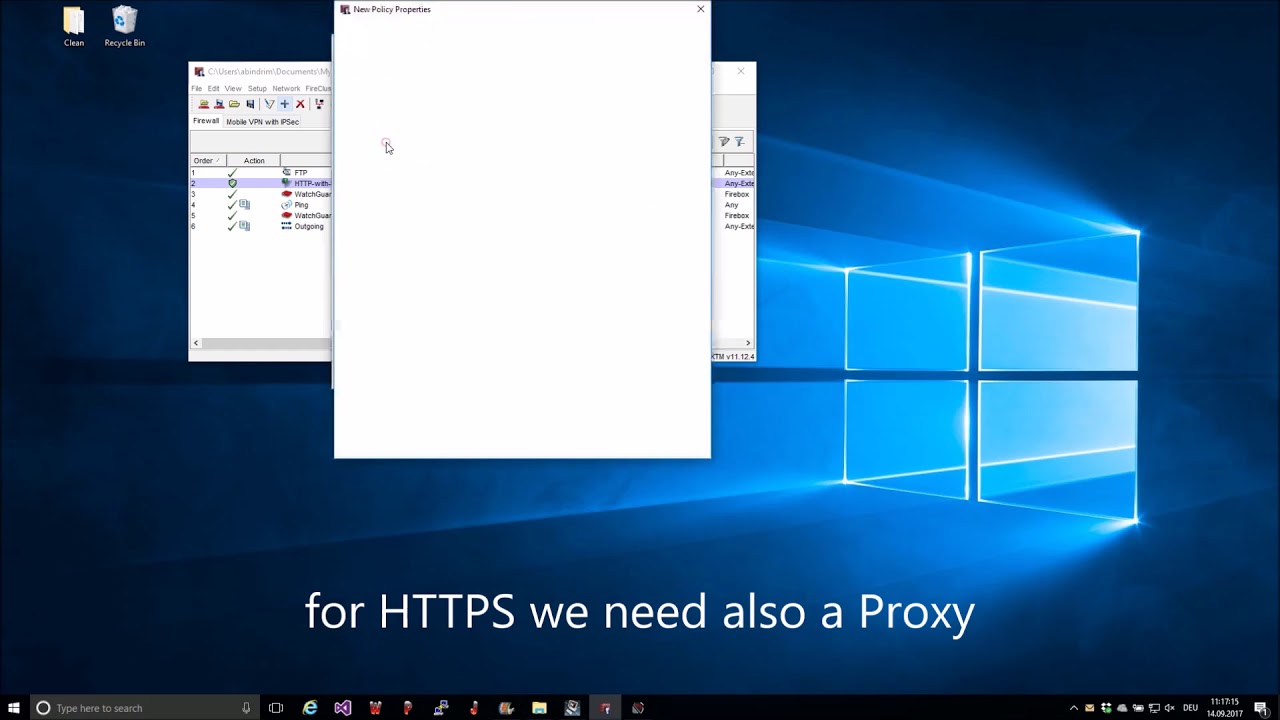 how to use watchguard webblocker - YouTube