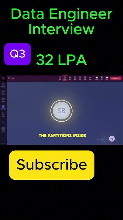 Senior Data Engineer Live Interview Experience | 3-9 Years | Spark ...