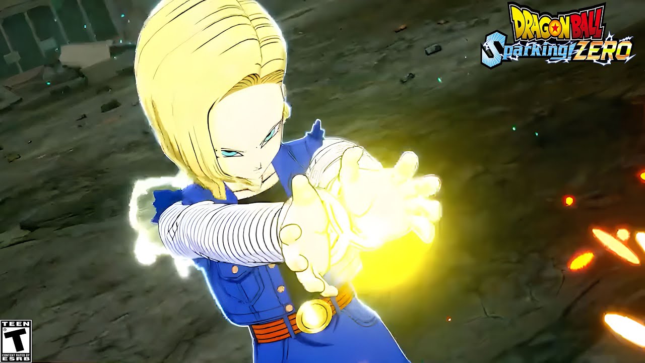 DRAGON BALL: Sparking! Zero- NEW OFFICIAL ANDROID 18 GAMEPLAY ...