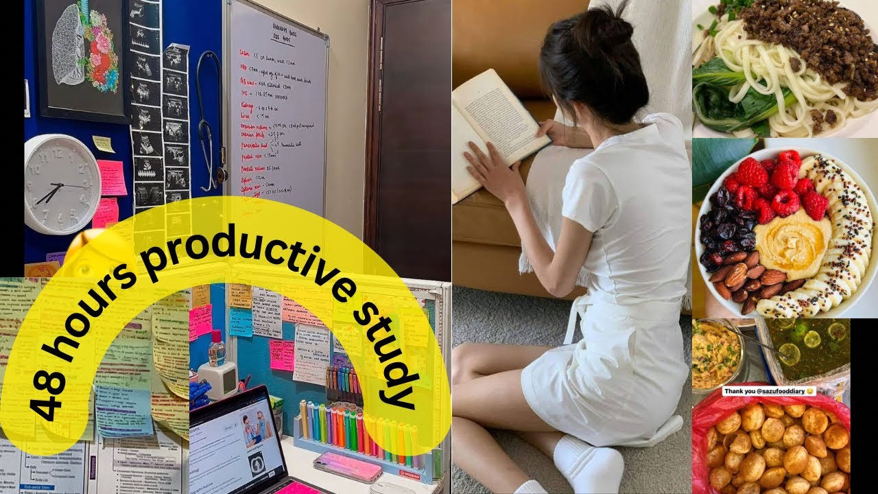 48 hour productive study session #study #motivation #neet #exam # ...