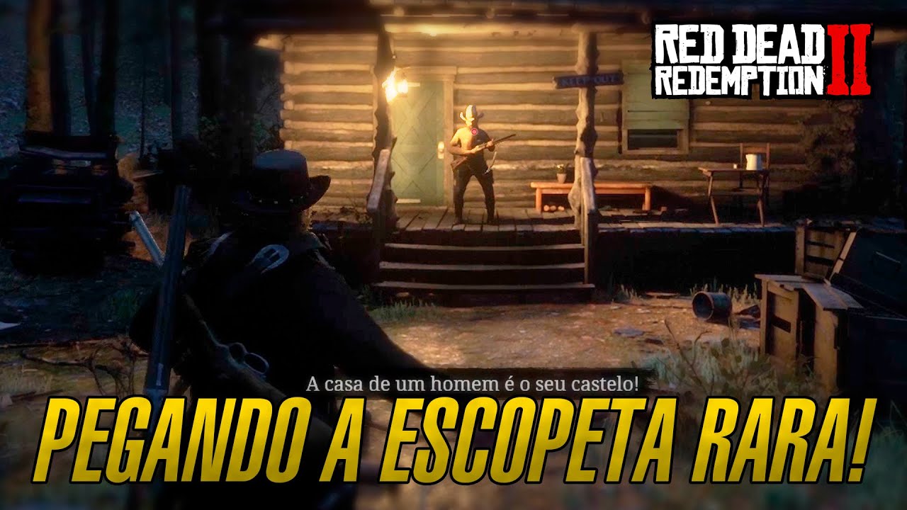 RED DEAD REDEMPTION 2 #35 PEGANDO A ESCOPETA RARA EM MANITO GLADE - YouTube