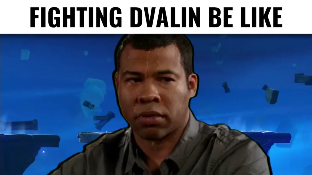 Fighting Dvalin for the First time Be Like - YouTube