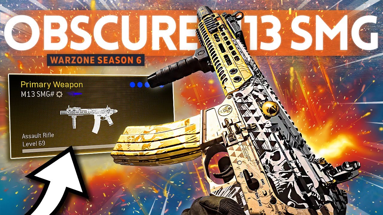 I tried an M13 SMG Class Setup in Warzone and it was actually AWESOME ...