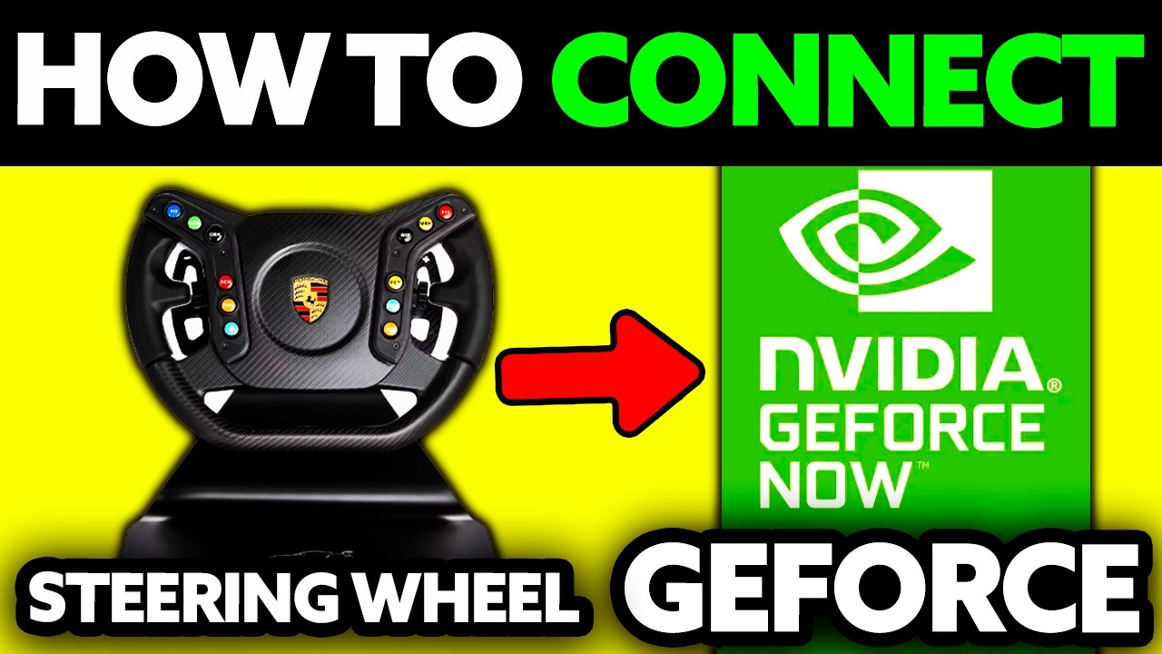 How To Connect Steering Wheel to Geforce Now? (2025) - YouTube
