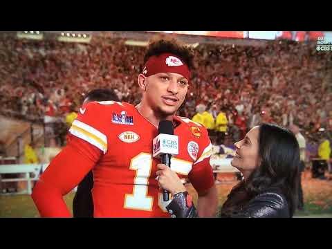 Patrick Mahomes Post Game Interview CHIEFS GO BACK-TO-BACK - YouTube