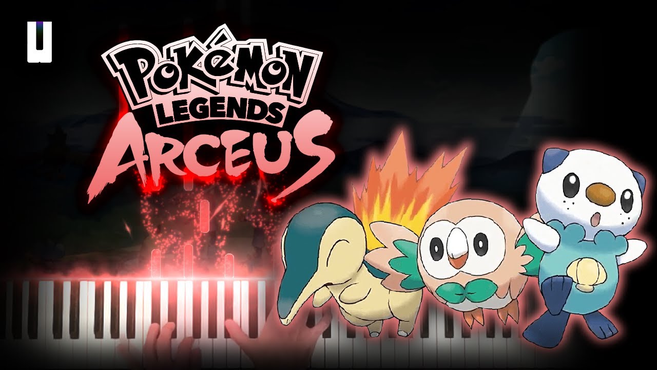 Pokémon Legends: Arceus - Intro To Starters (Piano Arrangement) - YouTube