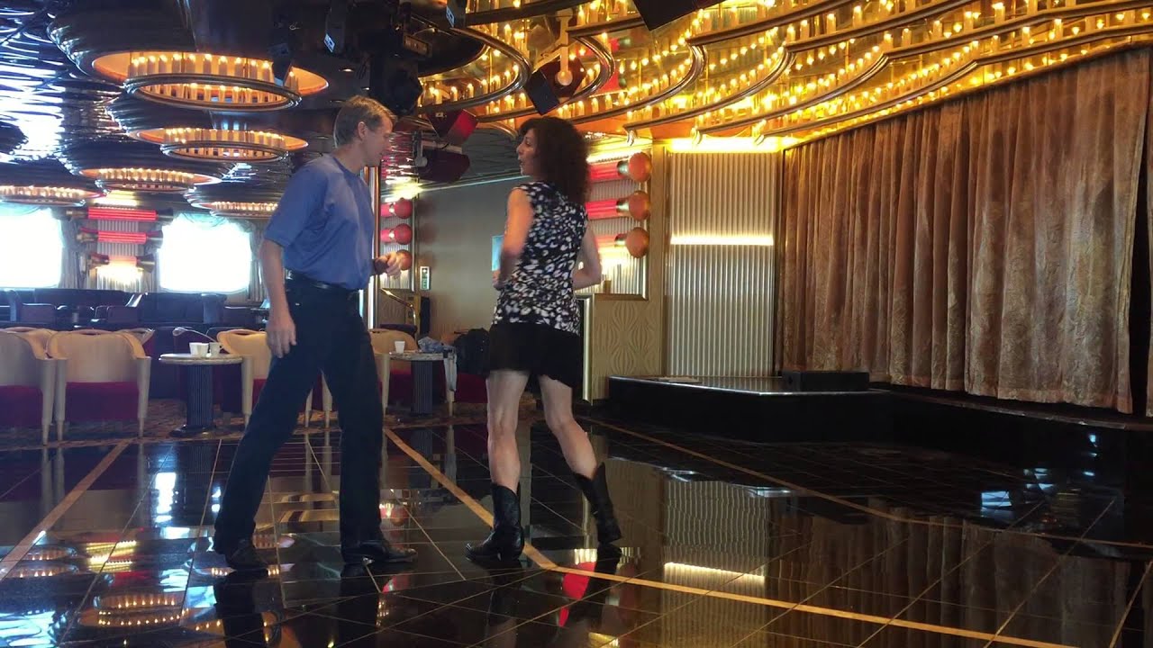 California Cha Cha couples line dance - Candy Sherwin - YouTube