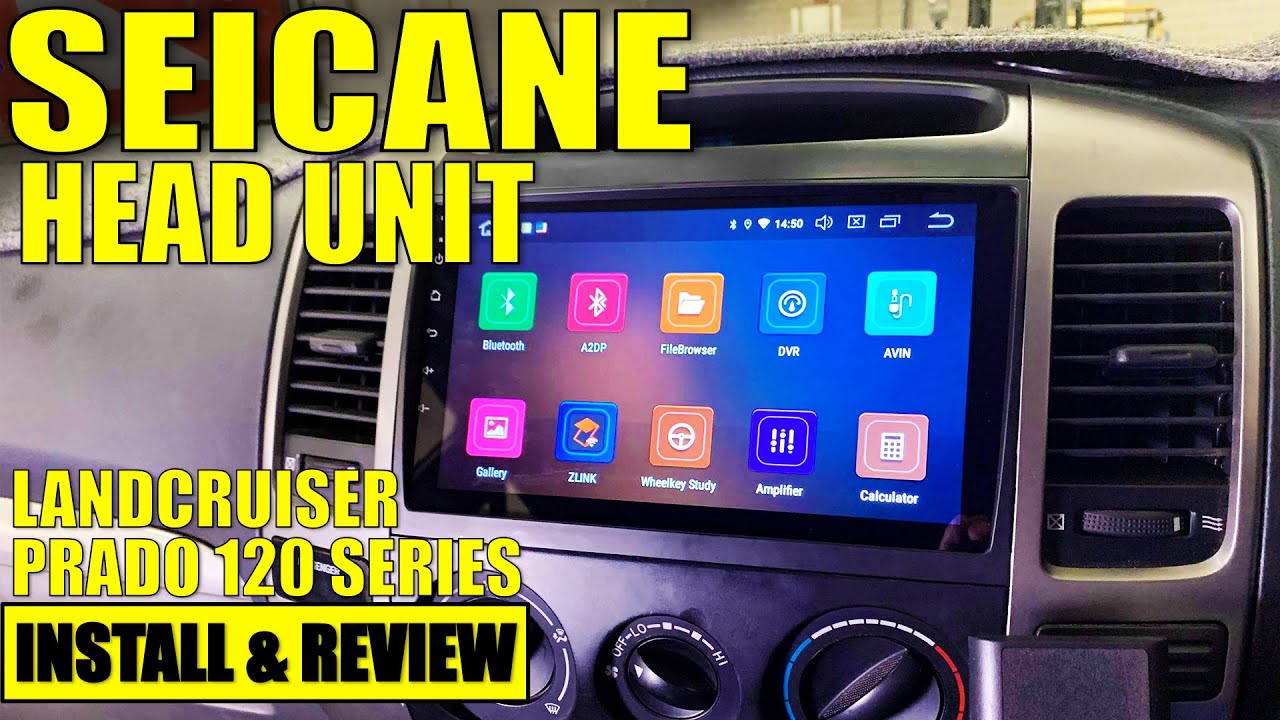 SEICANE HEAD UNIT INSTALL - THIS THING IS AMAZING! | TOYOTA LANDCRUISER ...