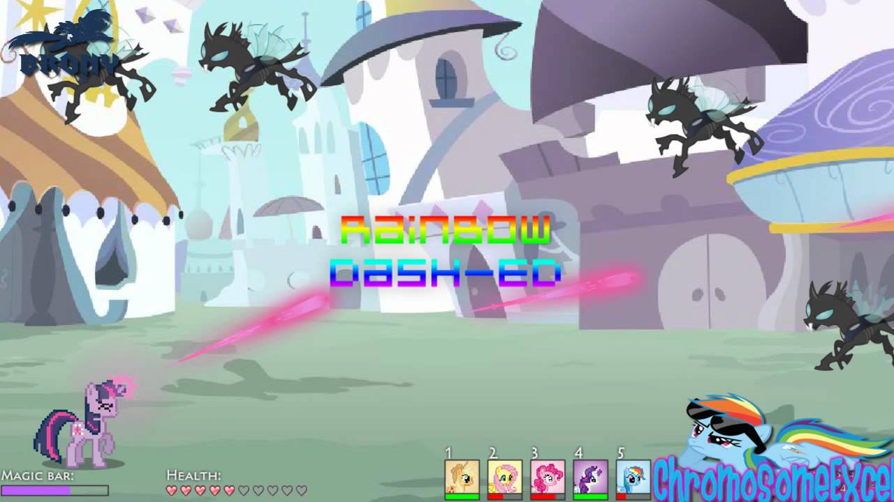 Let's Insanely Play Canterlot Defender (Challenge 01:45:23) - YouTube