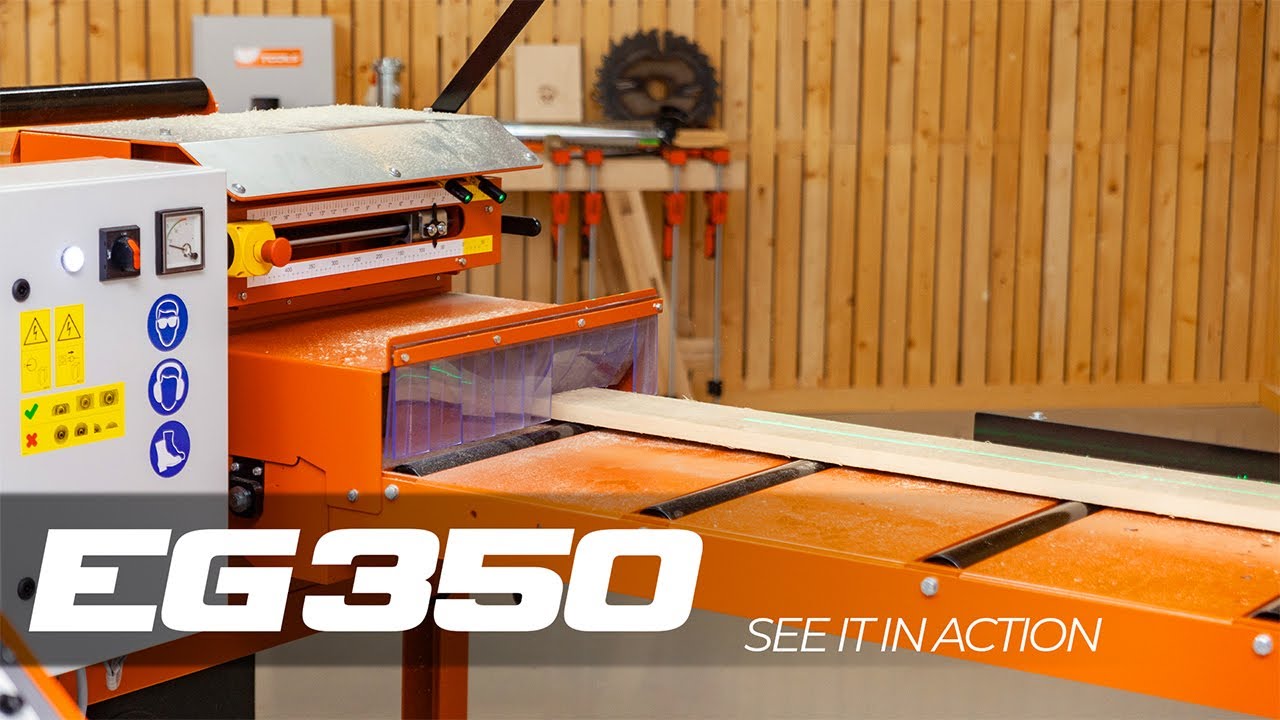 Wood-Mizer EG350 Edger/Multirip - Get More Timber out of Every Log ...