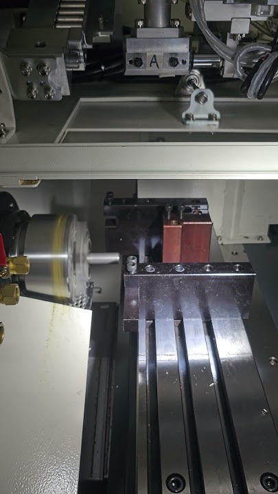 HC-30N CNC lathe + U-type auto loading + rotating mold base, double-head processing at one time ...