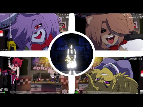 Five Nights In Anime: Reborn - All Jumpscares  & All scenes
