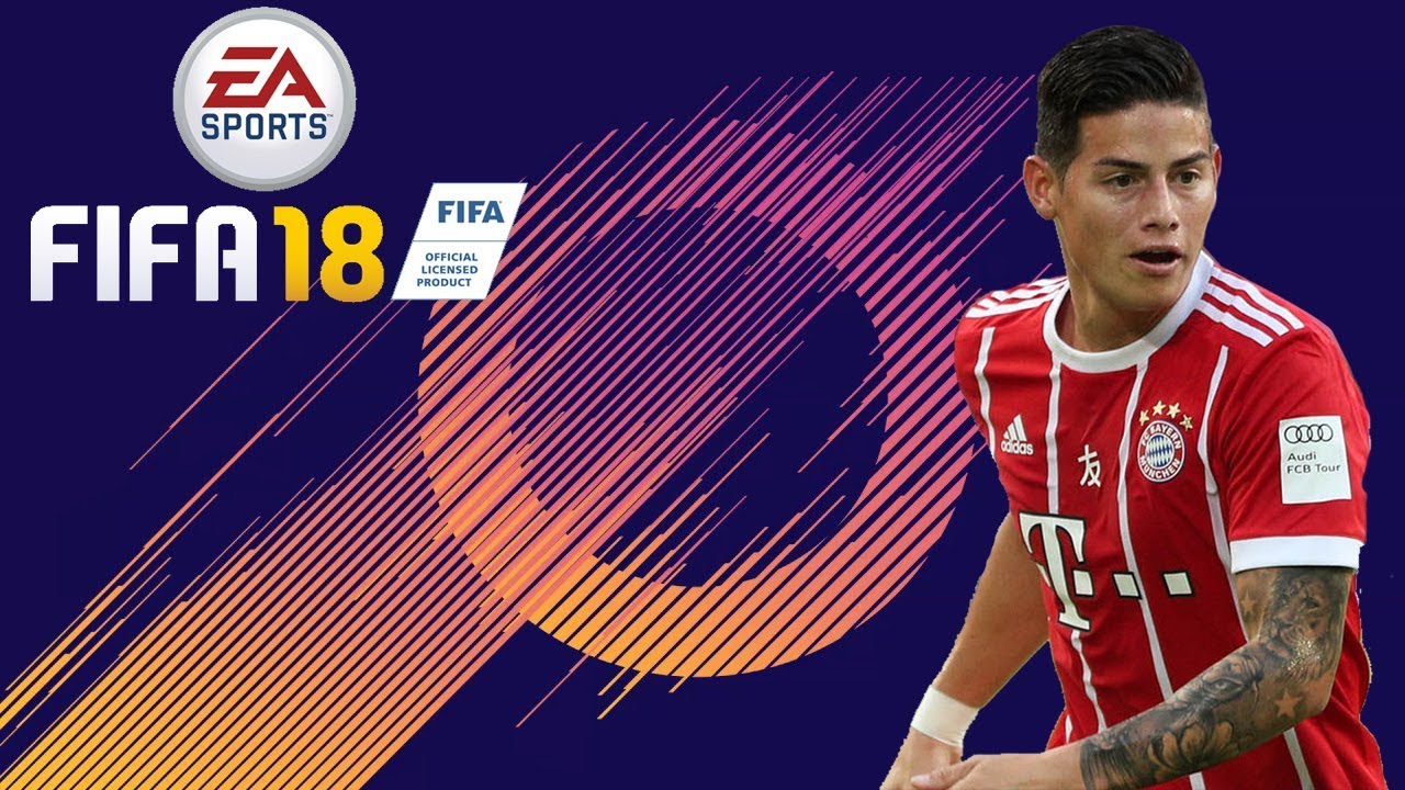 FIFA 18 - James rodriguez -incredible goal - YouTube