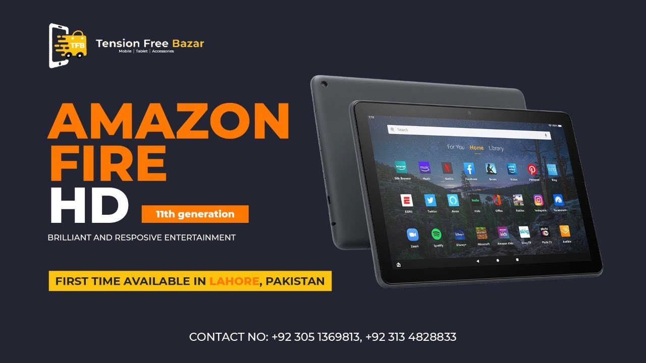 Amazon Tablets available in Pakistan First time - YouTube