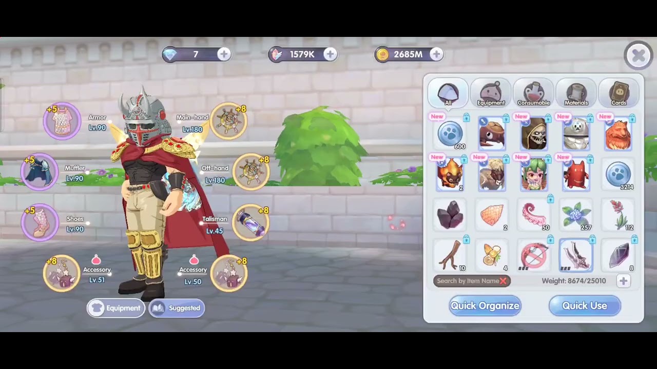 [ROX]Ragnarok X: Next Generation / Gatcha Cat Hand Corp.Coin 3x Pull ...