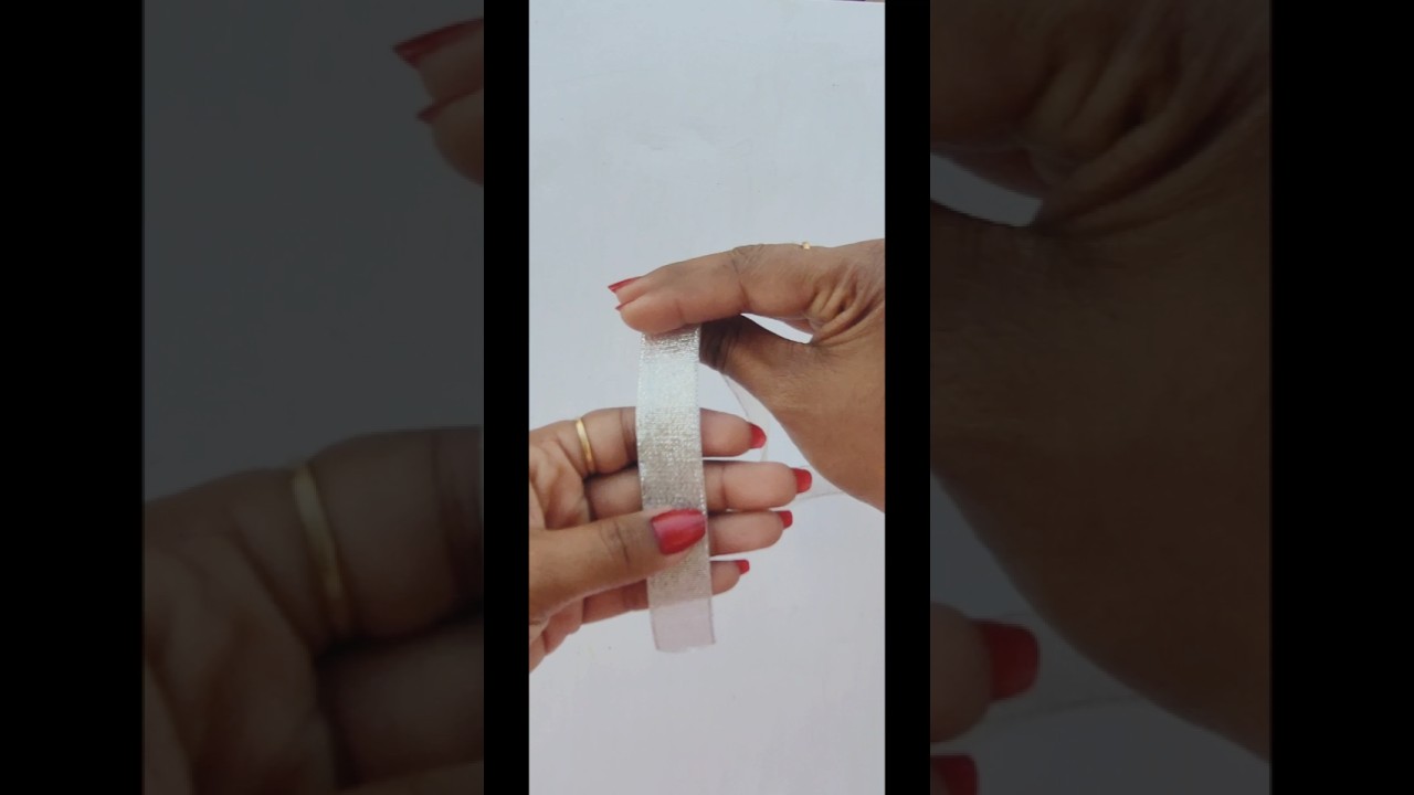 Viral ribbon rose. #rose #shorts #ribbon #ribbonflower #youtube # ...