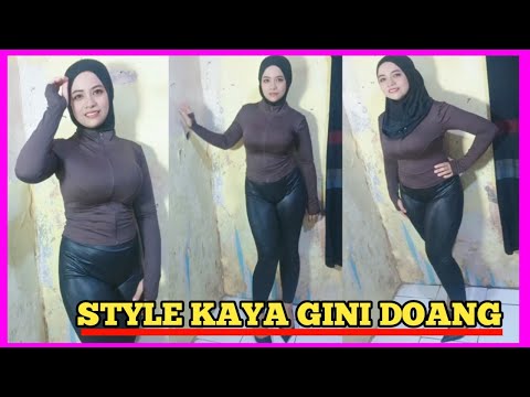 TAMPILAN SPORTY YANG ELEGAN DENGAN LEGGING LATEX