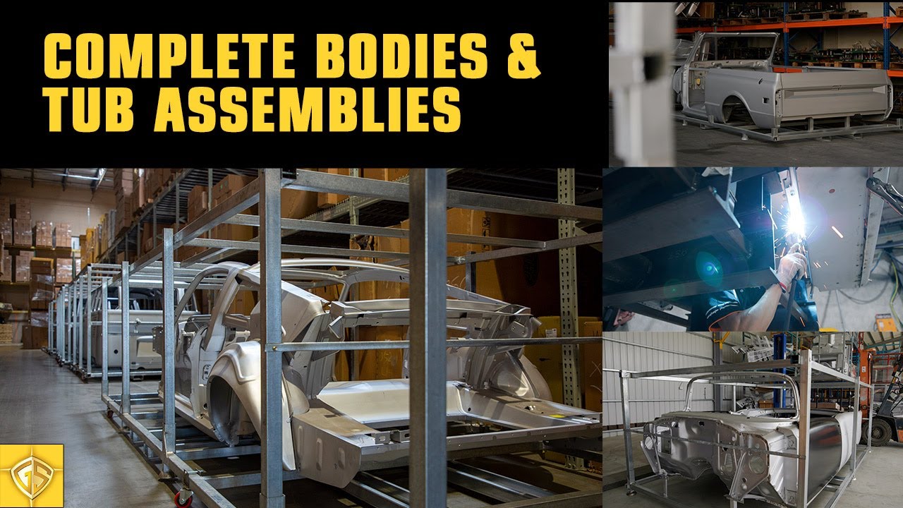 Complete Bodies and Tub Assemblies | Golden Star Classic Auto Parts ...