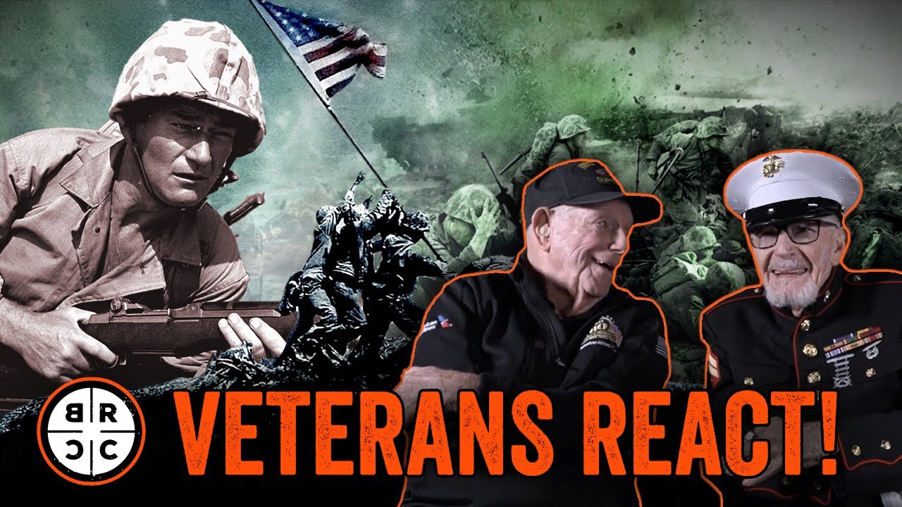 World War II Vets React: WWII Movies with Iwo Jima Veterans Don Graves and Frank Strait Wright ...