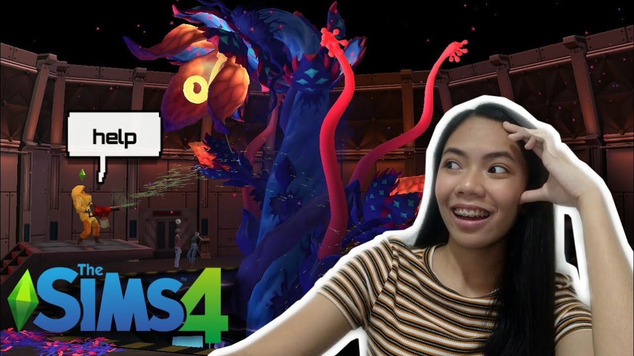 Boss Battle with the Mother Plant 🌹 Sims 4 Strangerville finale - YouTube