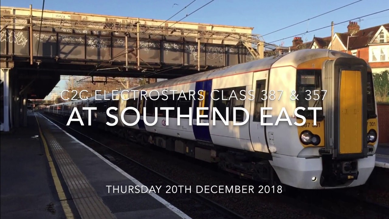 c2c Electrostars Class 387 & 357 at Southend East, both Bound for ...