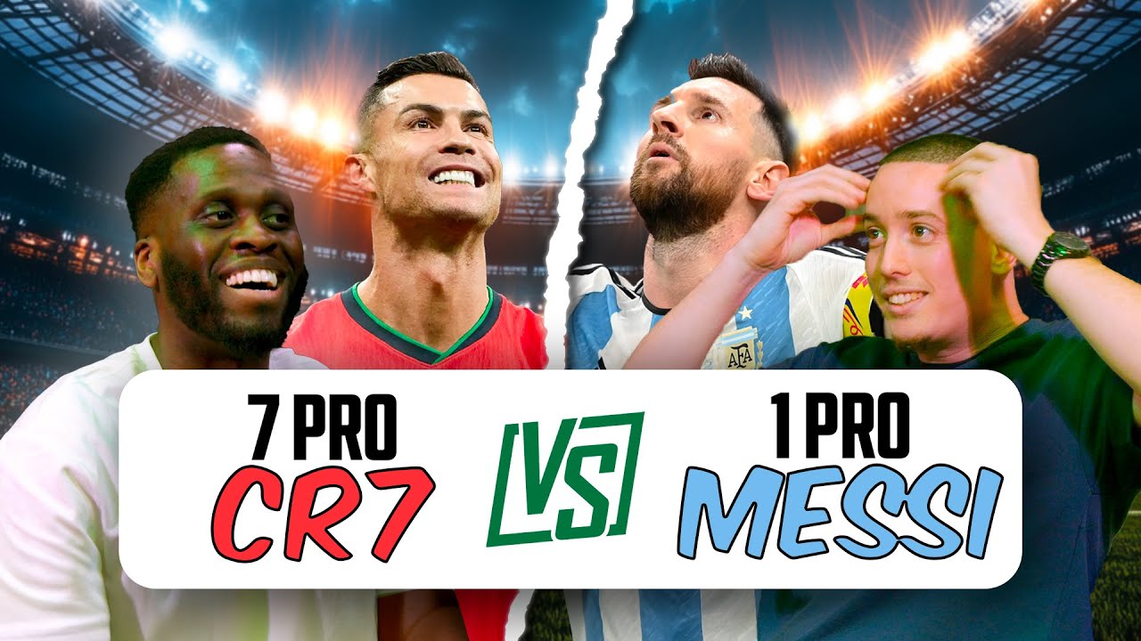 7 Pro CR7 vs 1 Pro MESSI : le DÉBAT ! - YouTube