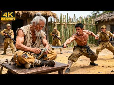2026必看動作電影！日本武士瞧不起山村老頭，不料他竟然是醉拳大師，拳拳到肉暴揍全場！ ⚔️ 功夫 | Kung Fu | 武打 | 反差 | 抗日 | 動作電影