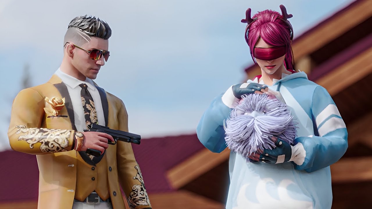 BGMI 3D Animation videos l Love Story l PUBG 3D Animation l Make 3D ...