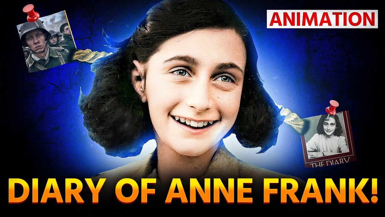 The diary of anne frank📒 Class 10 ANIMATED summary in hindi🔥 - YouTube