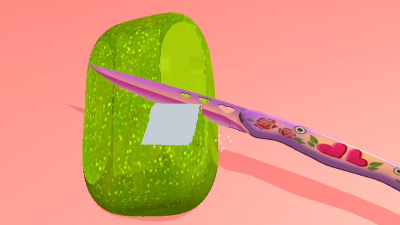ASMR satisfying soap cutting animation 🧼 no talking - YouTube