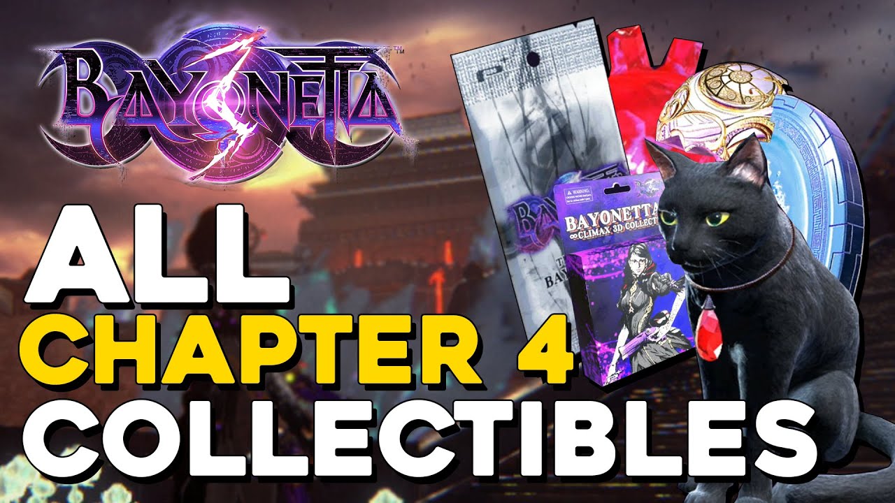 Bayonetta 3 All Chapter 4 Collectible Locations - YouTube